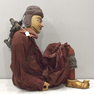 Burmese Puppet Folk Art Puppet Life Size Marionettes Wood Festivals ...
