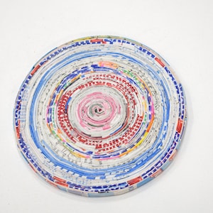 Coasters Assorted Recycled Paper Coasters 5" - Etsy