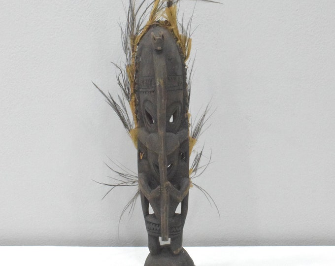 Papua New Guinea Statue Andingamai Tribe Angoram Village Sepik River - Etsy