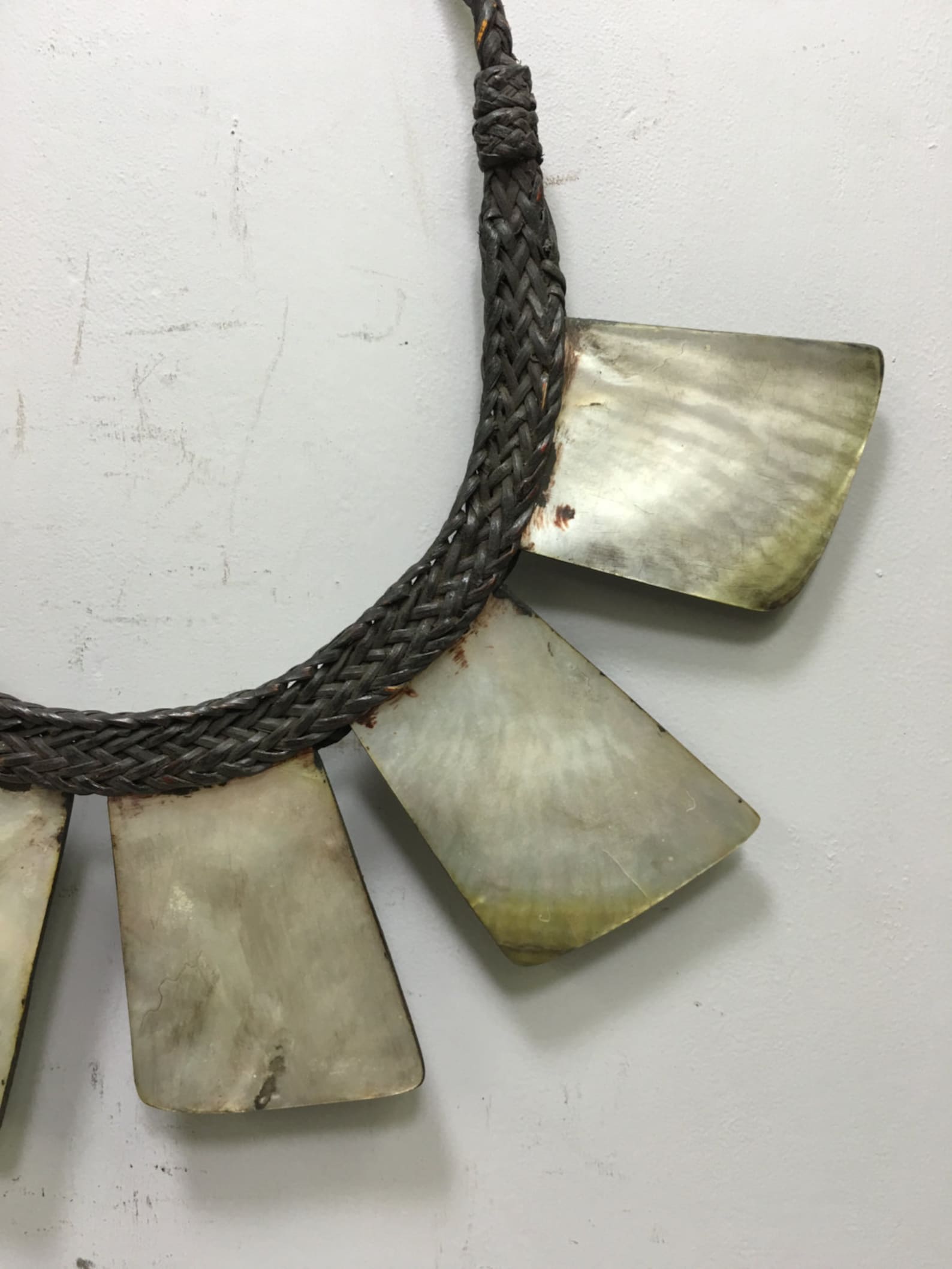 Necklace Philippine Ifugao Tribal Shell Rattan Necklace | Etsy