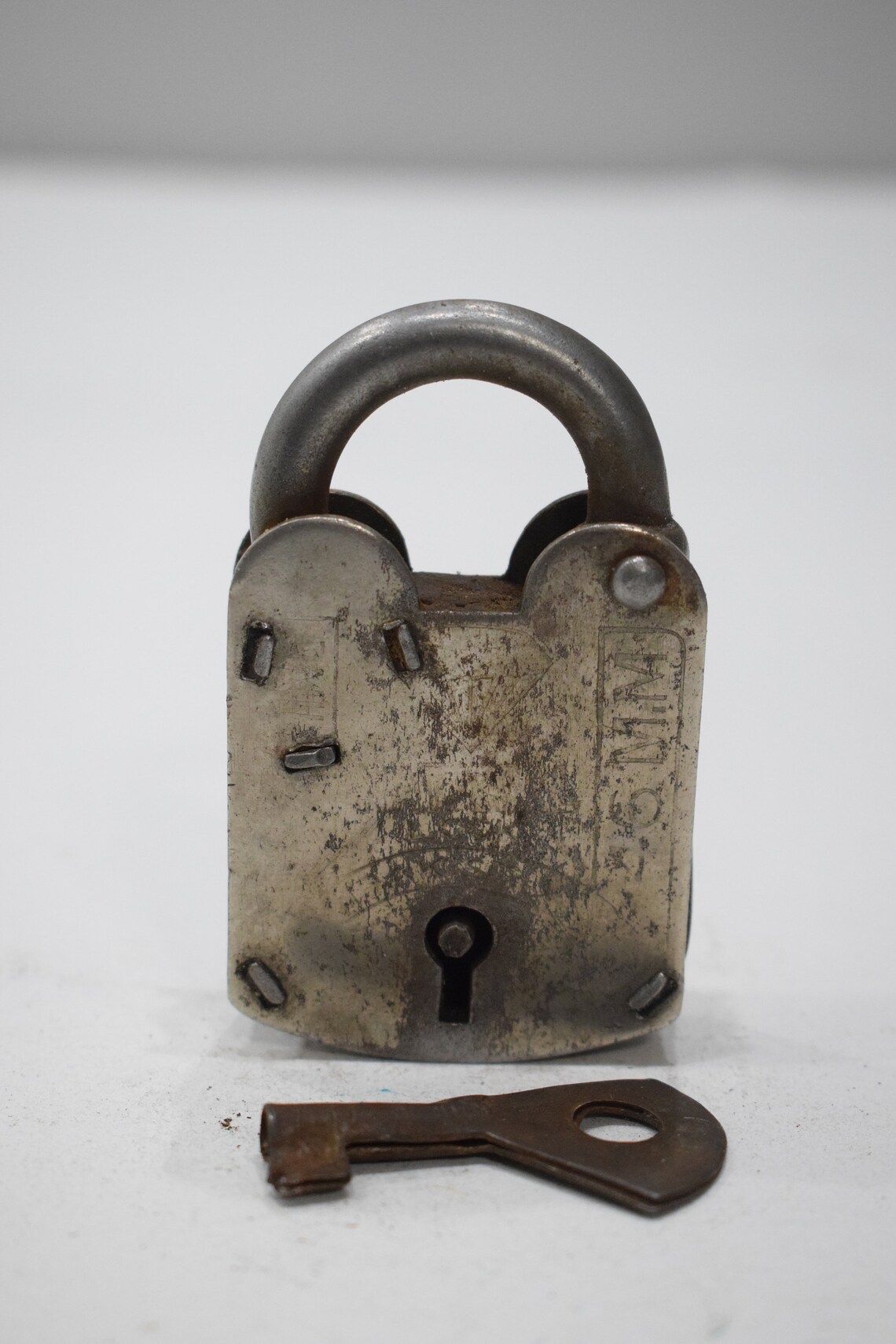 India Lock and Key Old Hand Fordged Metal Padlock Key - Etsy