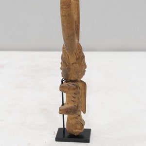 African Slingshot Baule Tribe Carved Wood Figure Ivory Coast - Etsy