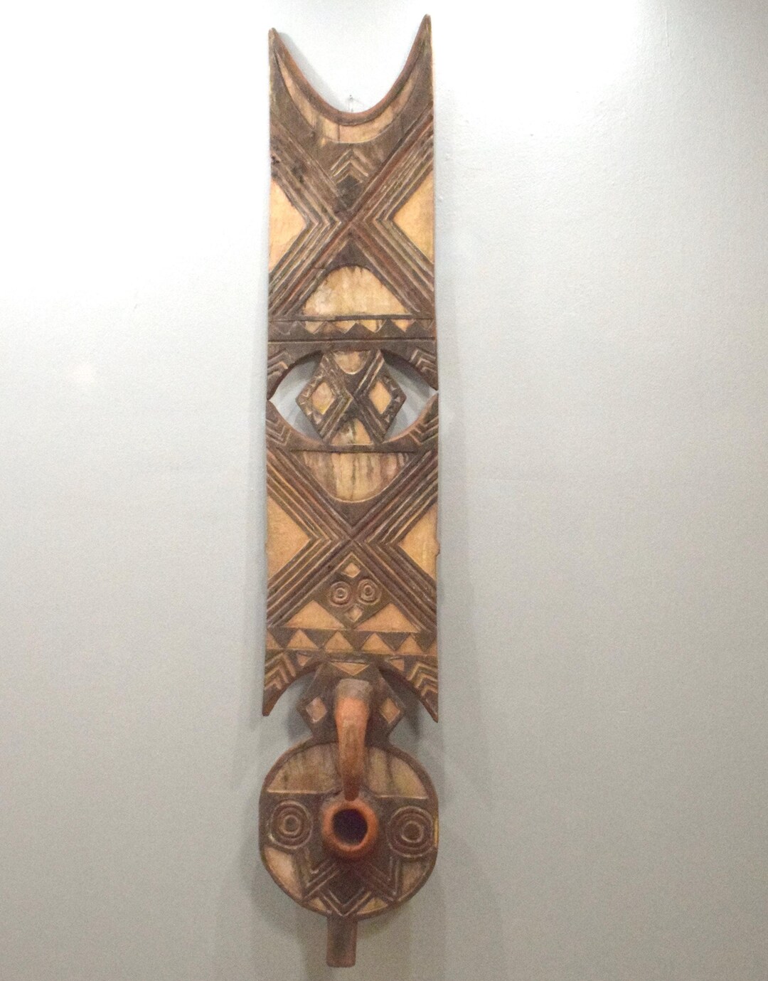 African Mask Bobo Buni Plank Mask Burkina Faso - Etsy