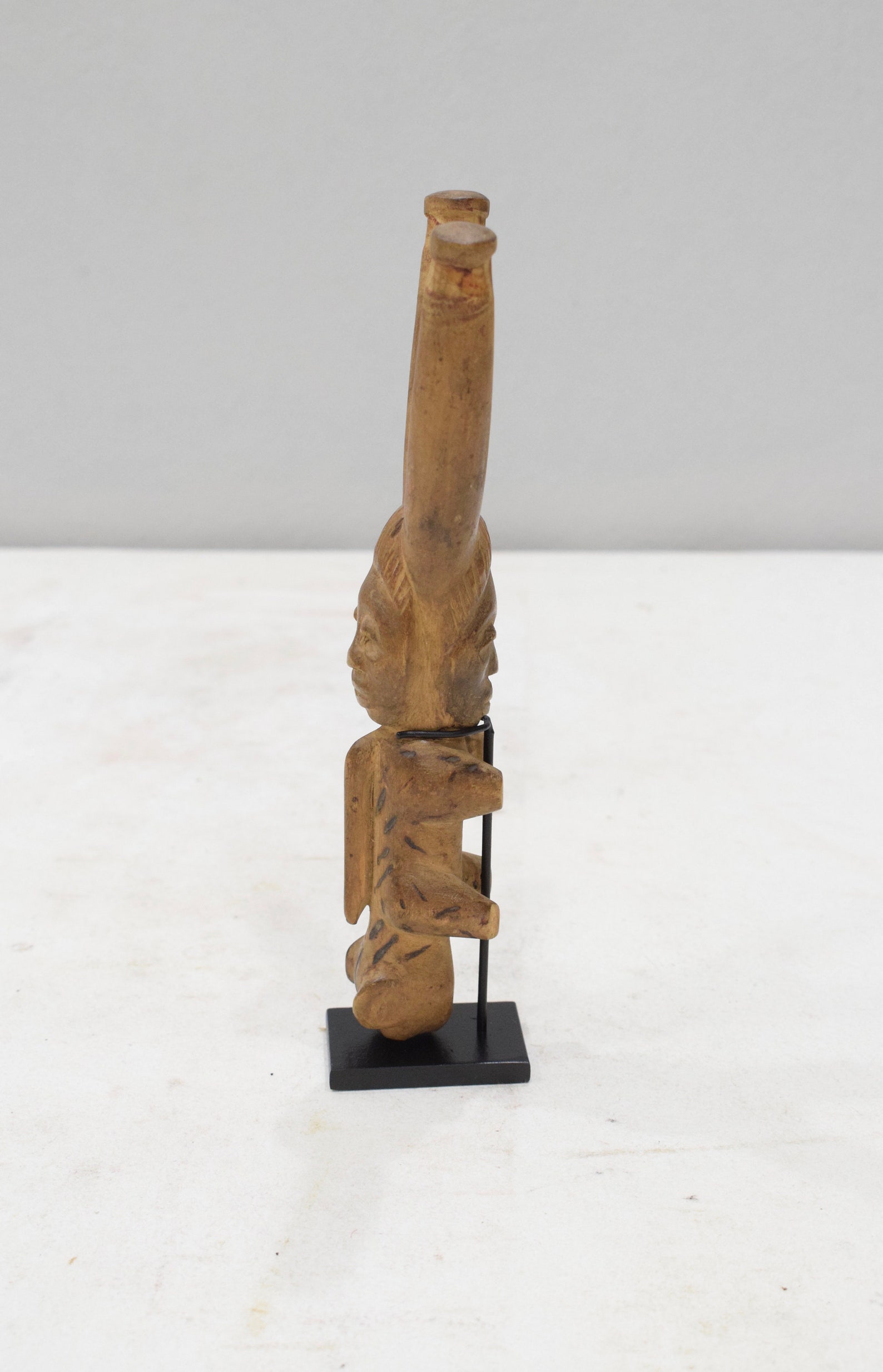 African Slingshot Baule Tribe Carved Wood Figure Ivory Coast - Etsy