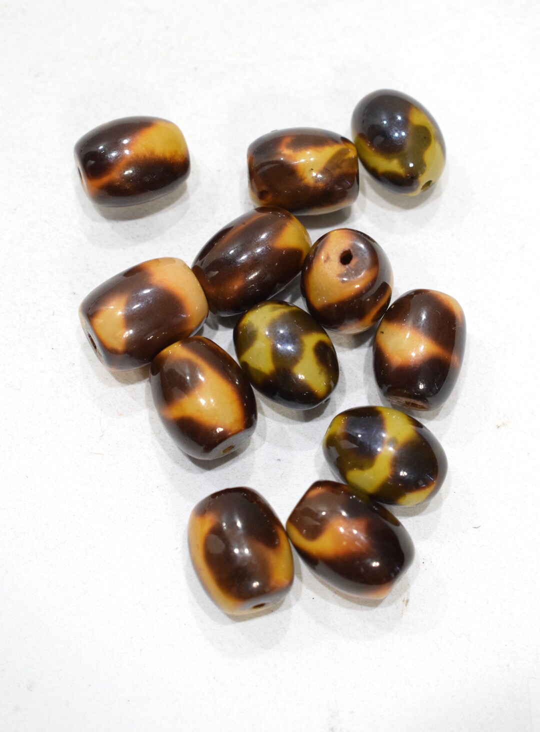 Philippine Painted Wood Beads - Etsy