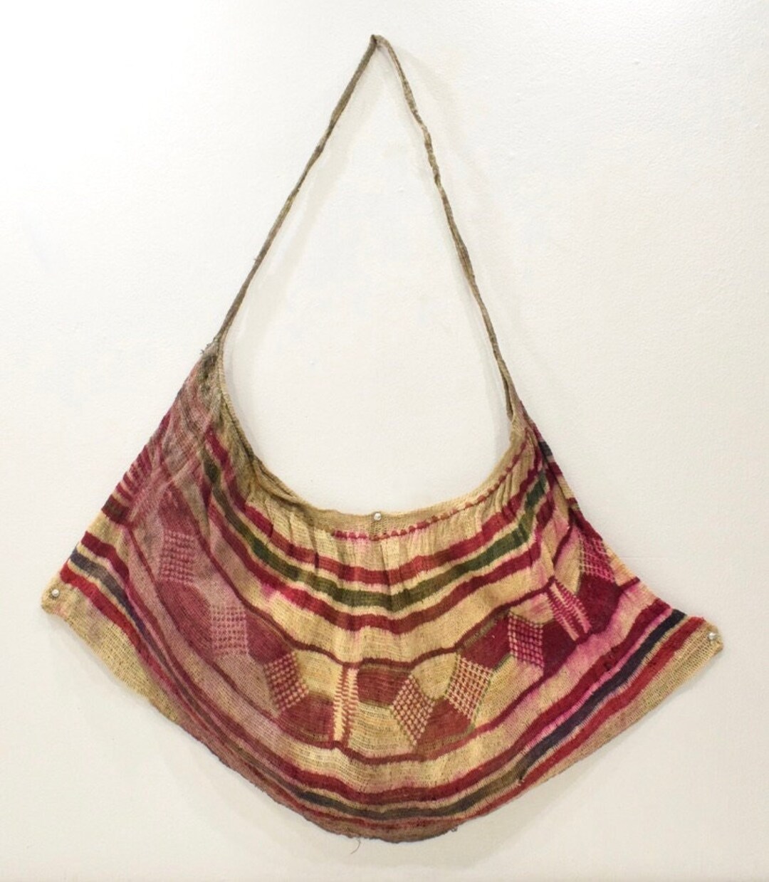 Papua New Guinea Woven Bilum Fiber Purse West Sepik - Etsy