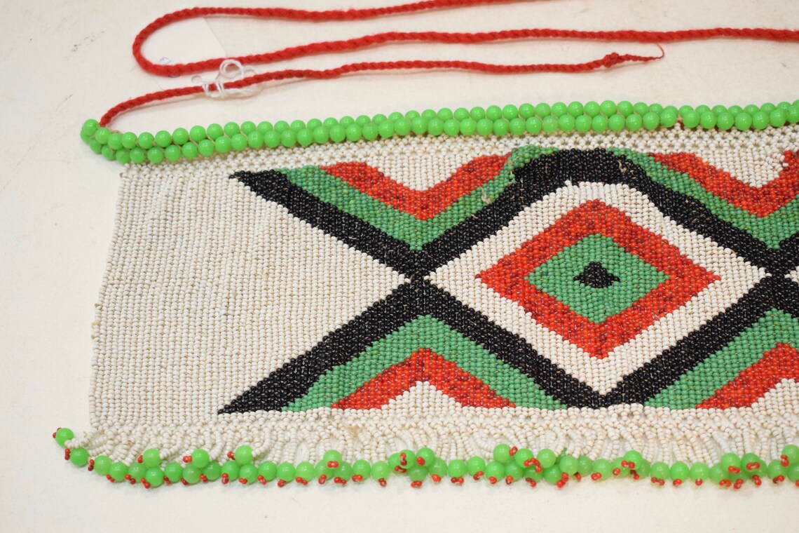 African Beaded Apron Zulu Tribe South Africa - Etsy