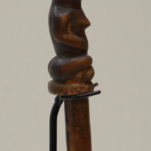 African Figure Carved Wood Spoon Bembe Tribe Congo - Etsy