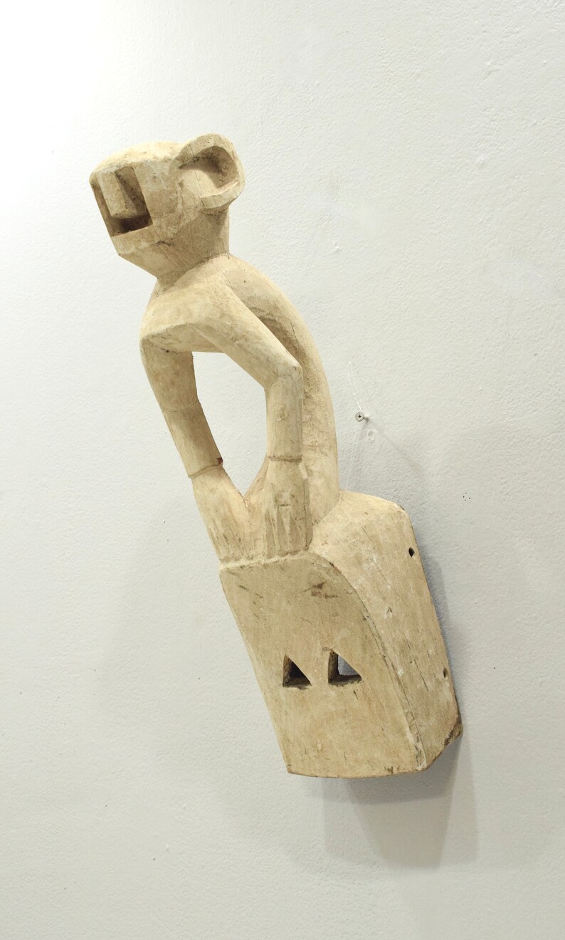 Mask African Wood Dogon Tribe Monkey Mask Mali - Etsy