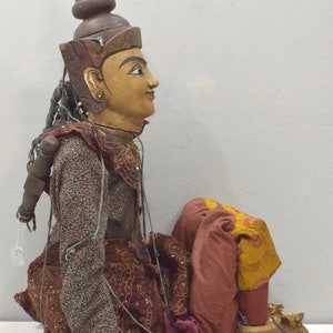 Burmese Puppet Folk Art Puppet Life Size Marionettes Wood Festivals ...