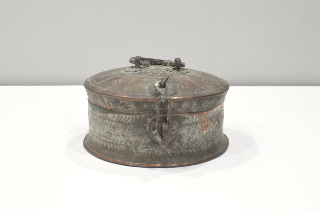 Indian Antique Brass Paan Daan Betel Leaf Box - Etsy