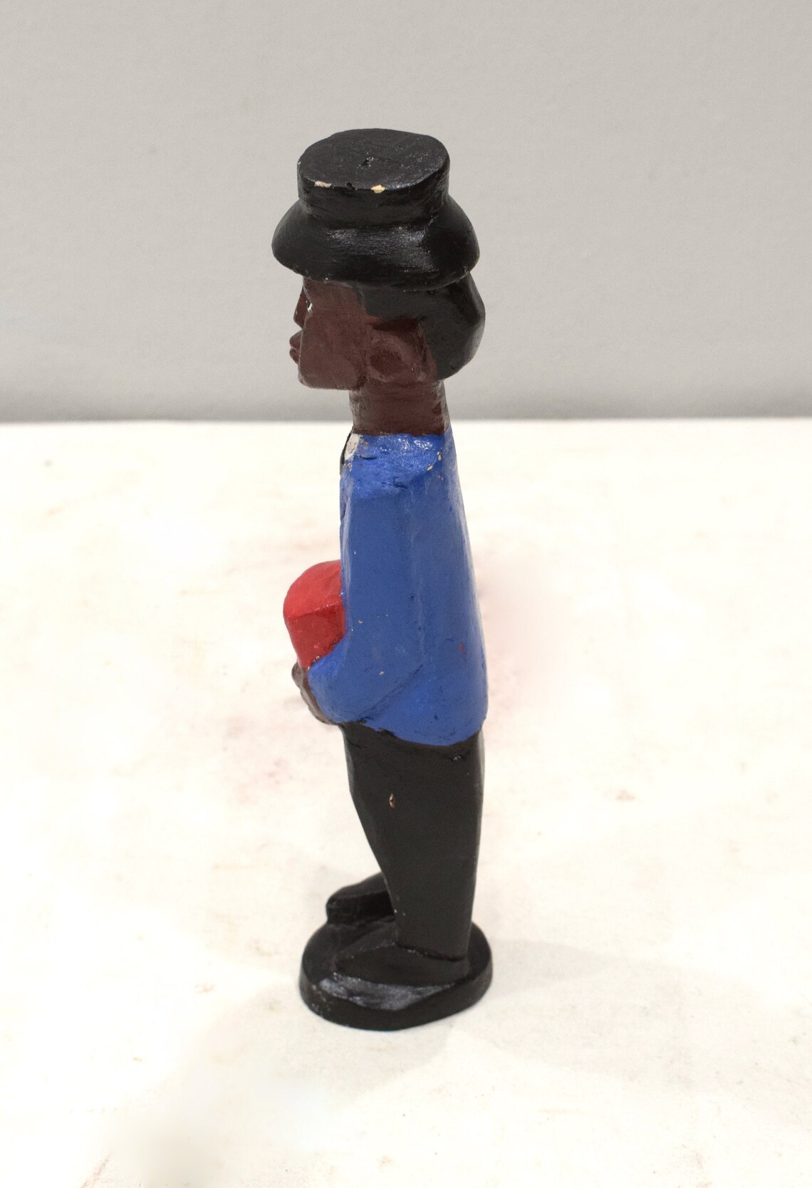 African Statue Colonial Male West African Wood Colonial Figure | Etsy