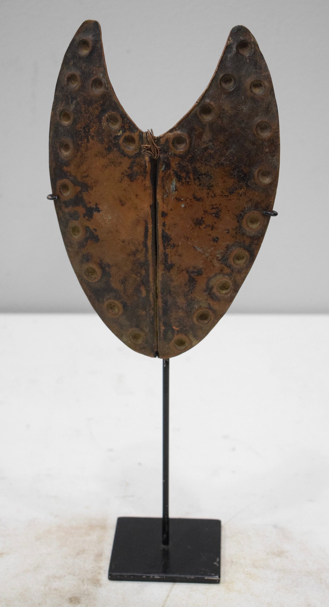 Pendant African Toposa Hammered Copper | Etsy