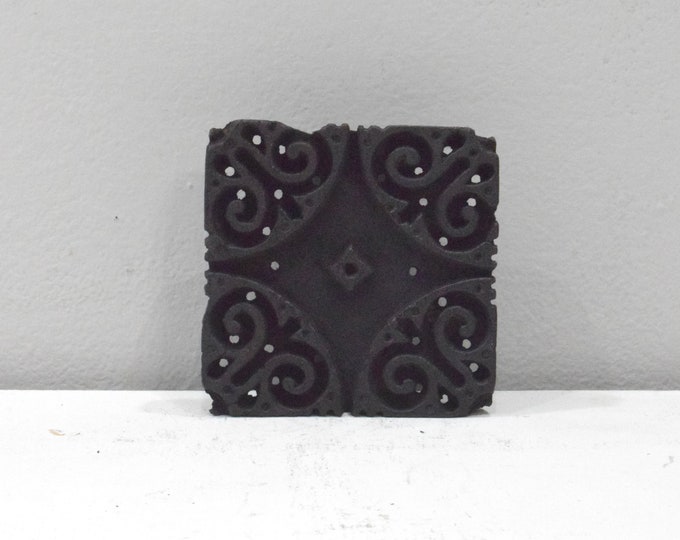 India Wood Block Ink Stamp Hand Carved Design - Etsy