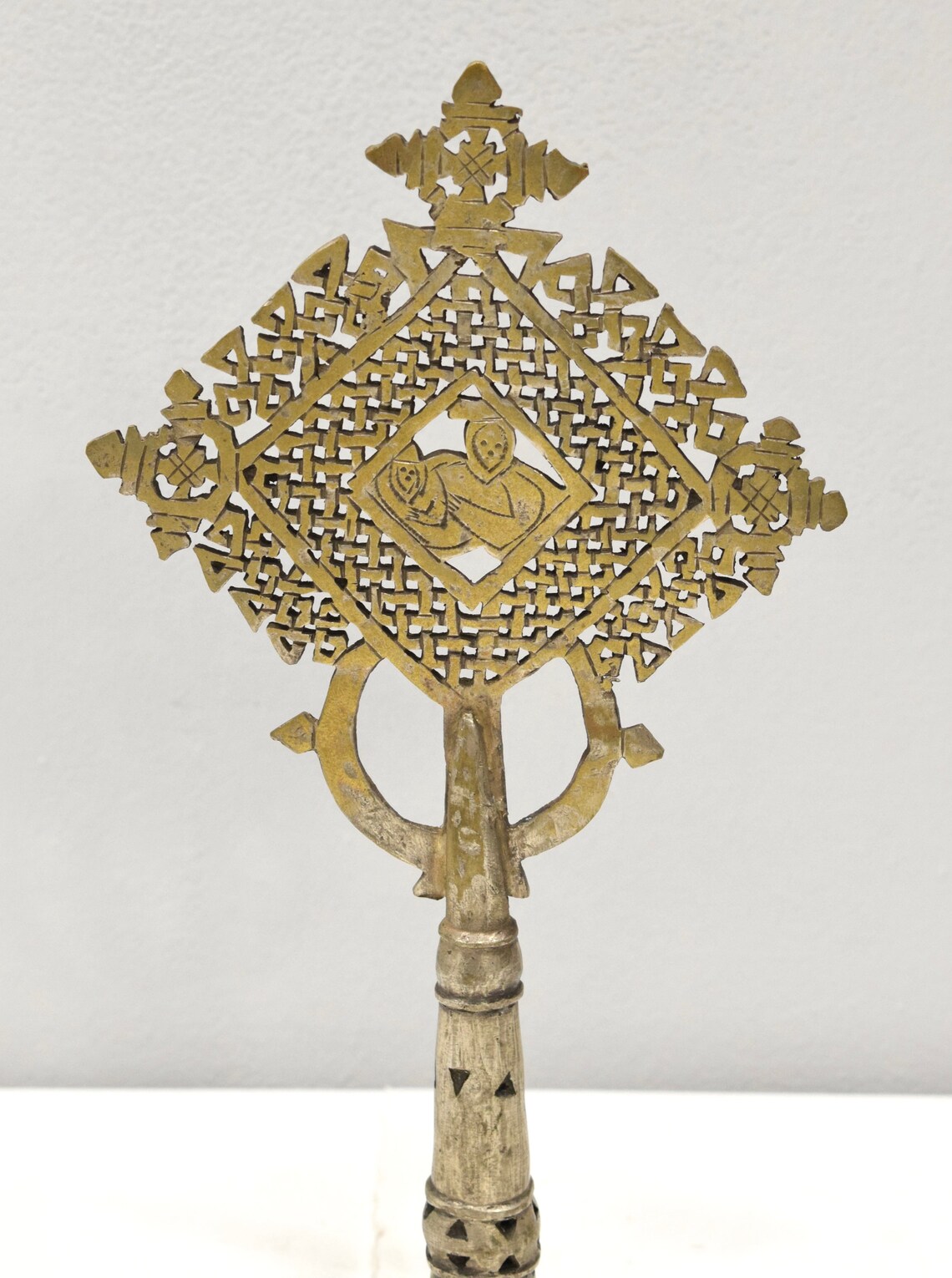 African Silver Coptic Cross Scepter Ethiopia - Etsy
