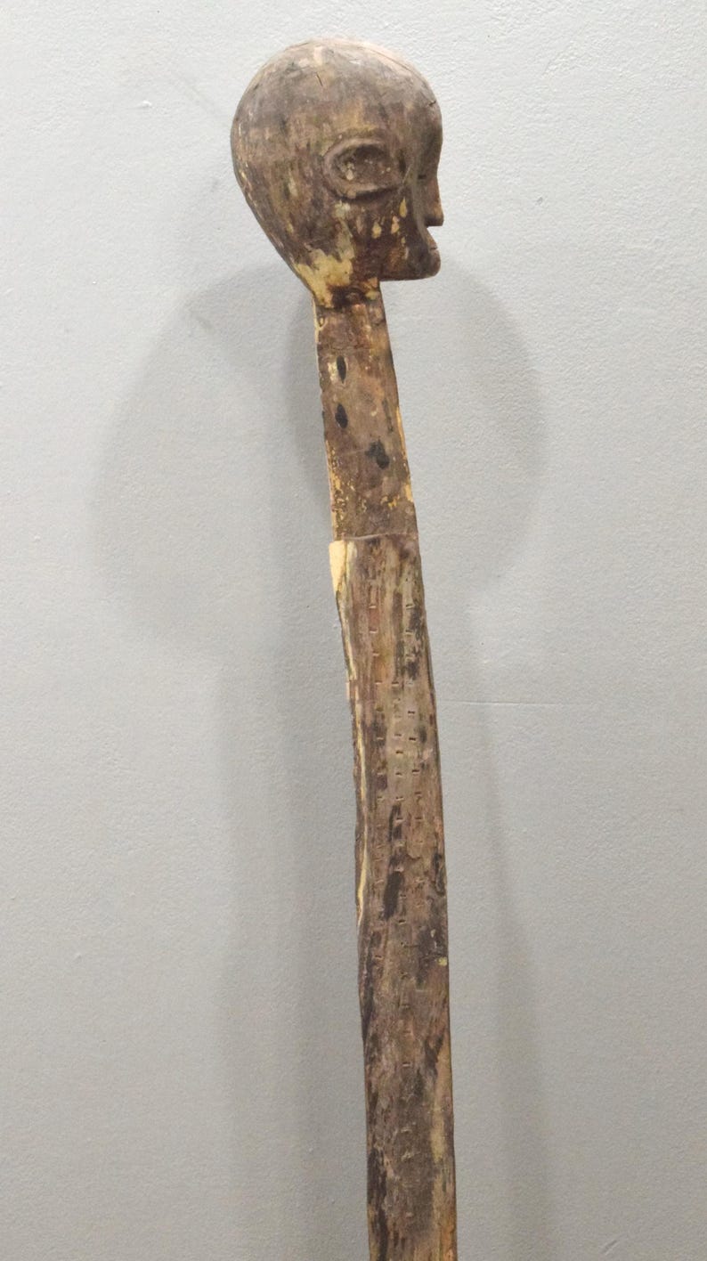 African Memorial Funeral Post Wood Giryama Kenya - Etsy
