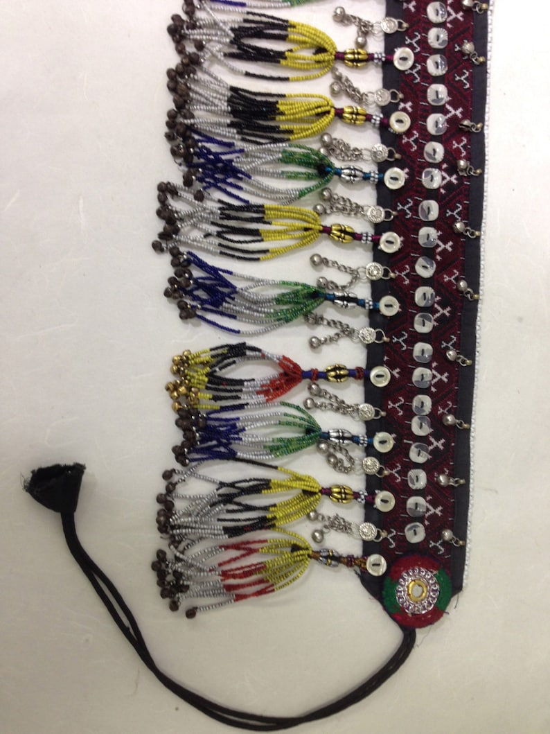 Belt Dance Middle Eastern Ornate Belt Handmade Beaded Woven Dance Belt ...
