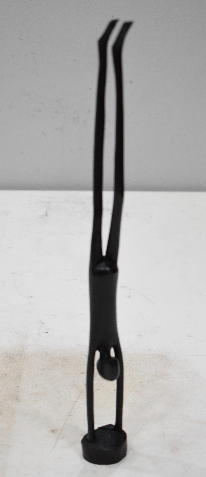 African Statue Ebony Carved Wood Acrobat Figure - Etsy