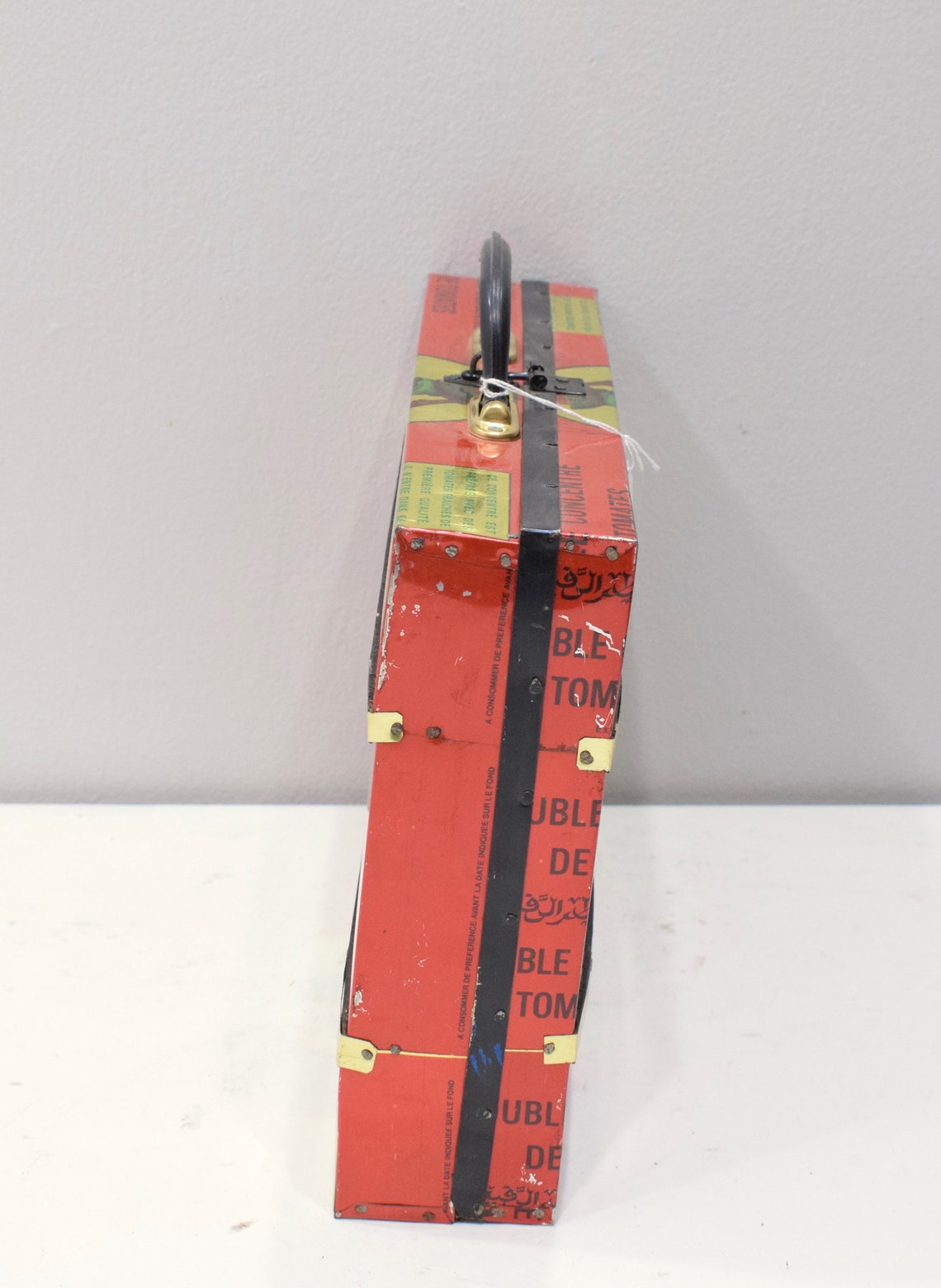 African Recycled Tin Can Briefcase Senegal - Etsy