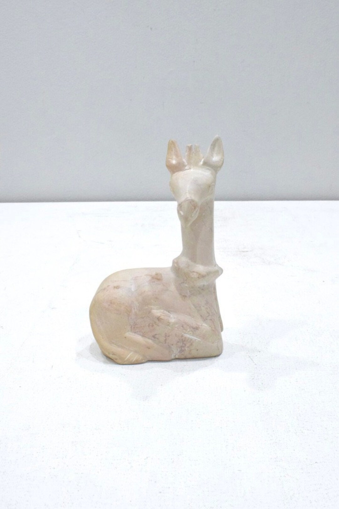 African Soapstone Giraffe Statue Kenya - Etsy