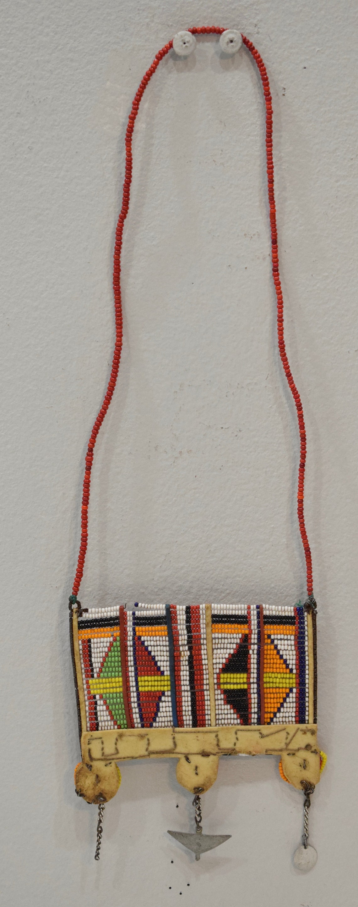 African Masai Beaded Necklace Kenya Vintage 21 - Etsy