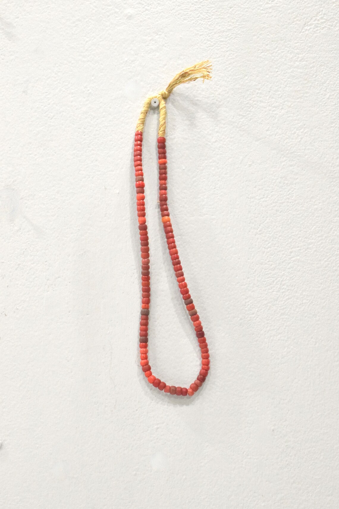 Bead Old African Red Opaque Padre Strand - Etsy
