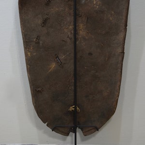 African Shield Kisii Tribe Water Buffalo Hide Shield Kenya - Etsy