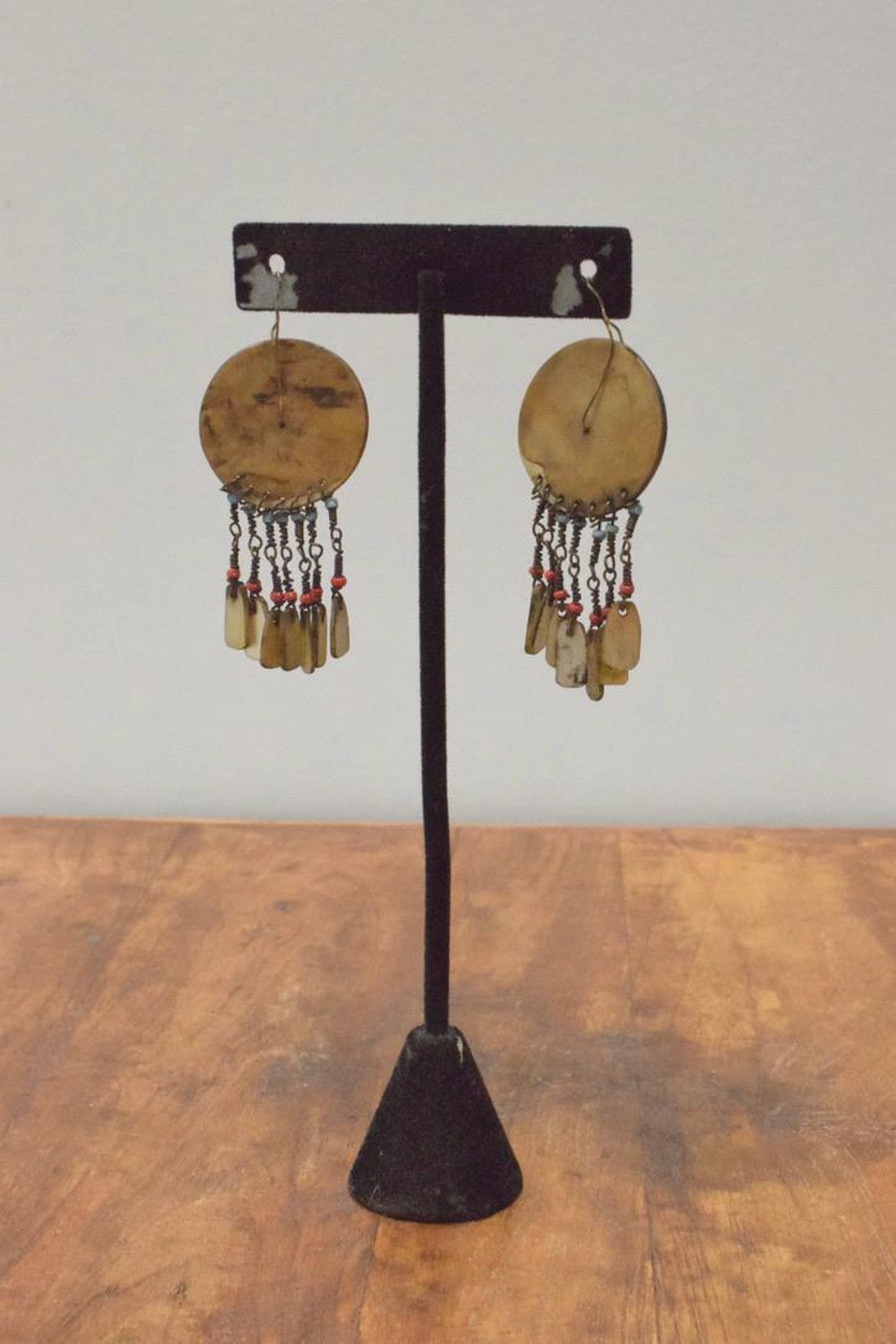 Philippine Ifugao Ilongot Mother of Pearl Earrings - Etsy