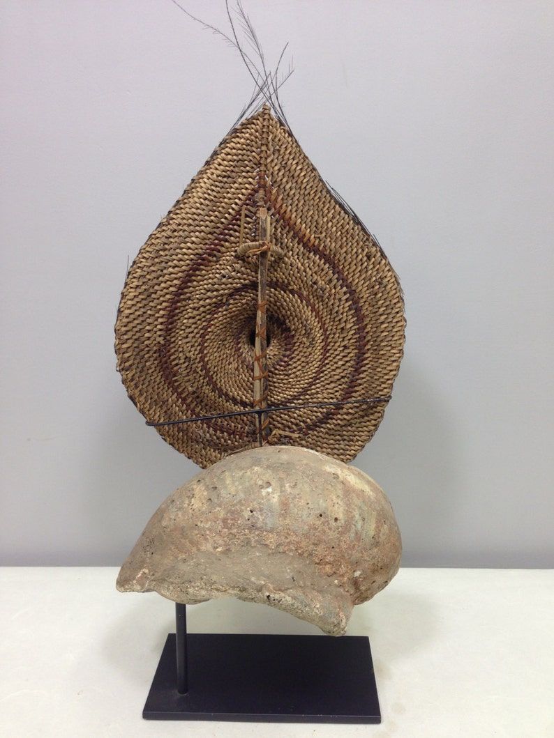 Papua New Guinea Mask Talipun Money Shell Mask - Etsy