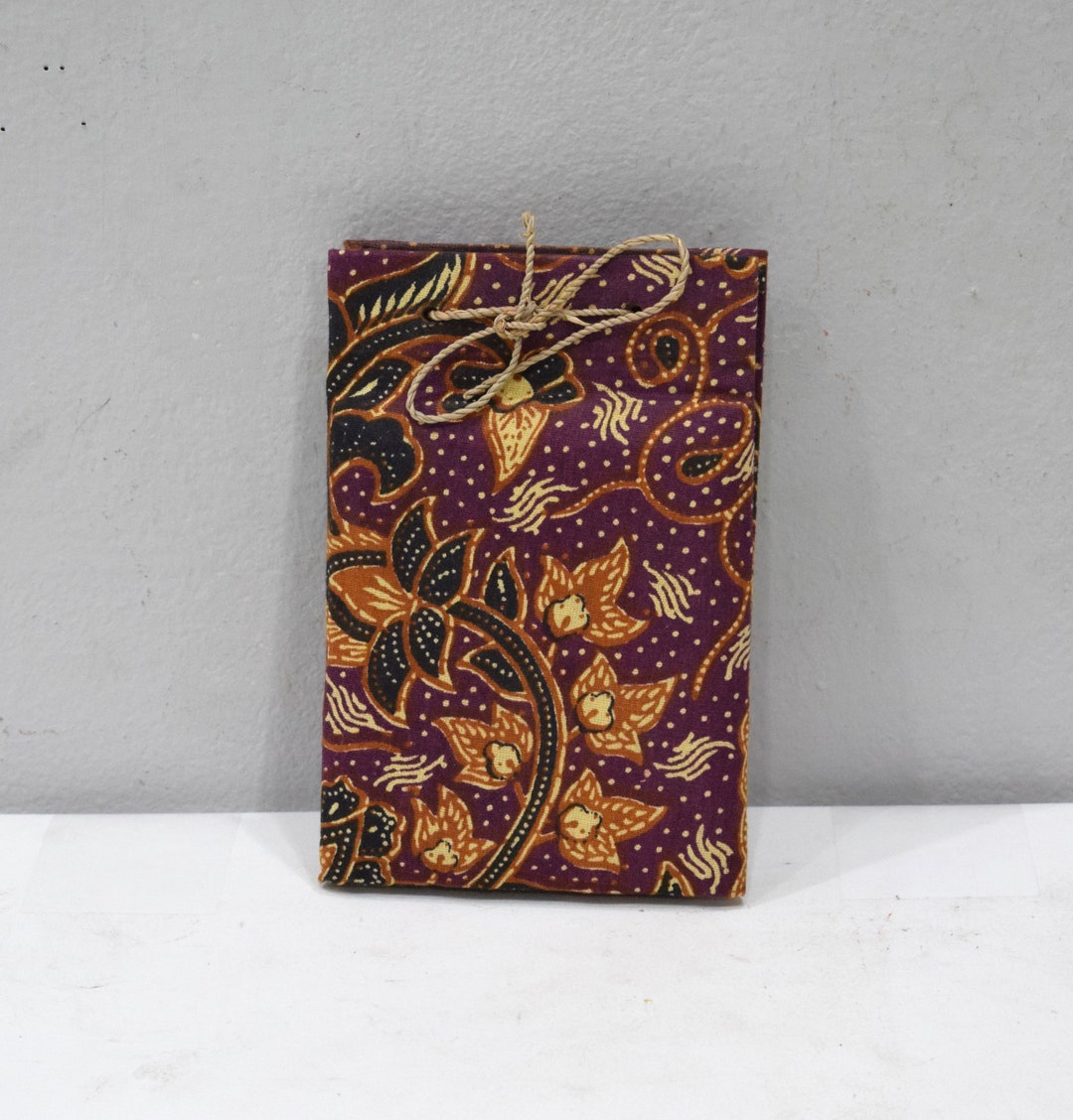 Journals Batik Fabric Handmade Paper Notepad - Etsy