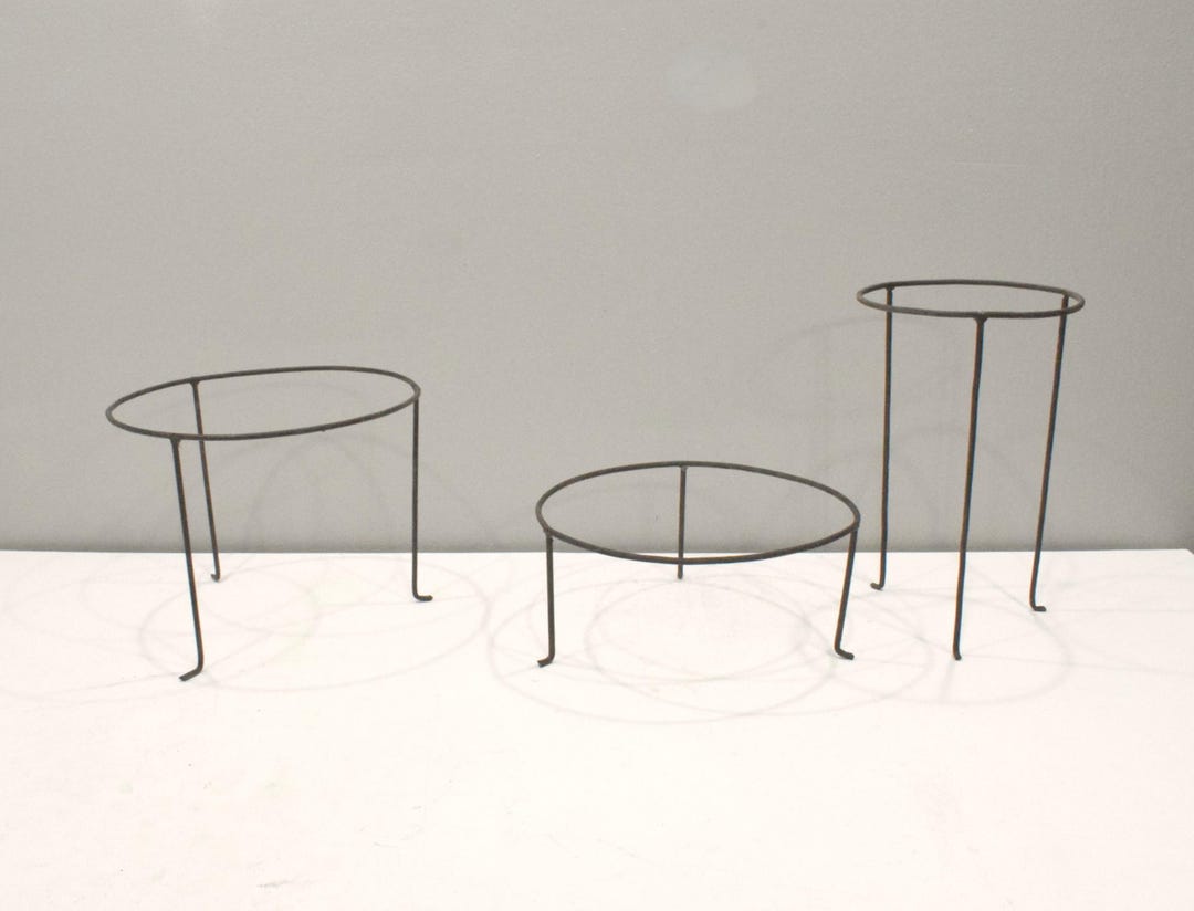 Metal Ring Stand Indoor Outdoor Stand Gourds Plants Baskets Bowls - Etsy