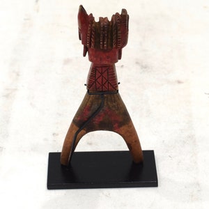 African Slingshot Baule Tribe Carved Wood Figure Ivory Coast - Etsy