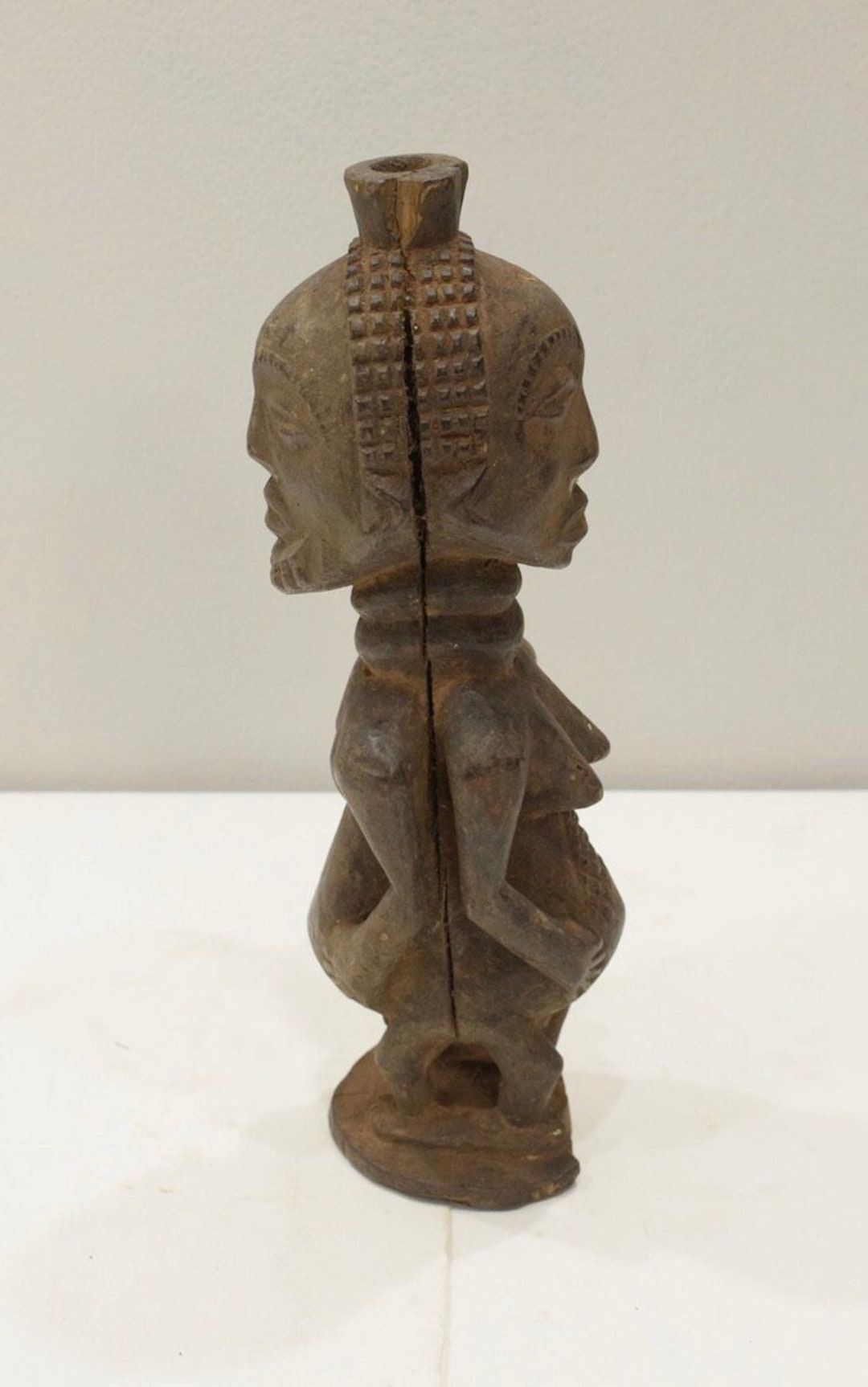 African Statue Songye Male Female Janus Fetish Figure - Etsy