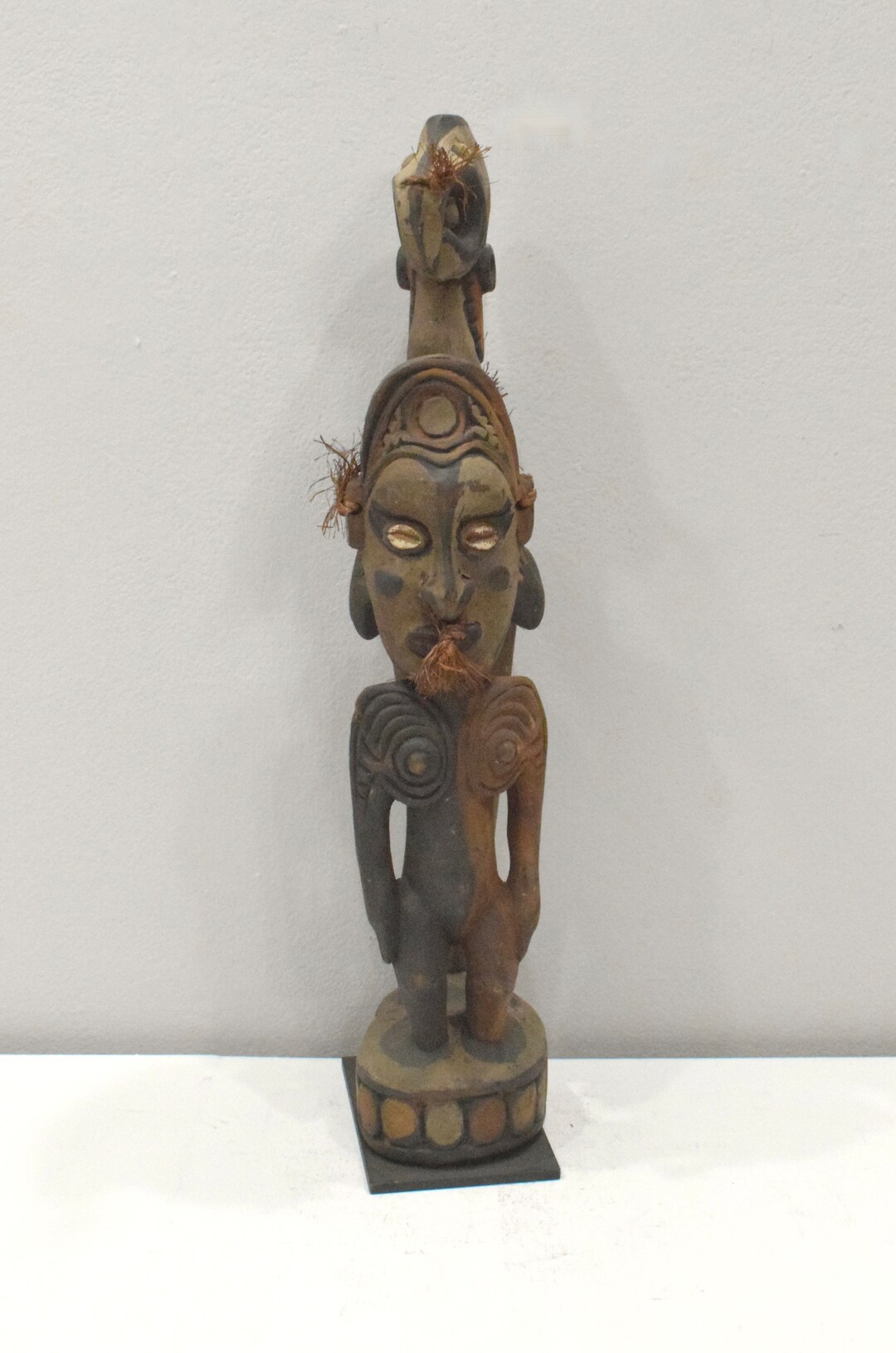 Papua New Guinea Wood Statue Kaminabit Village - Etsy