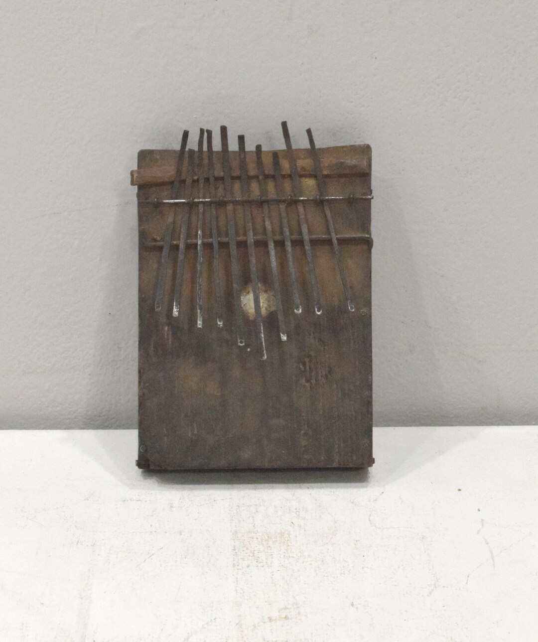 African Old Kalimba Piano Wood Thumb Piano - Etsy