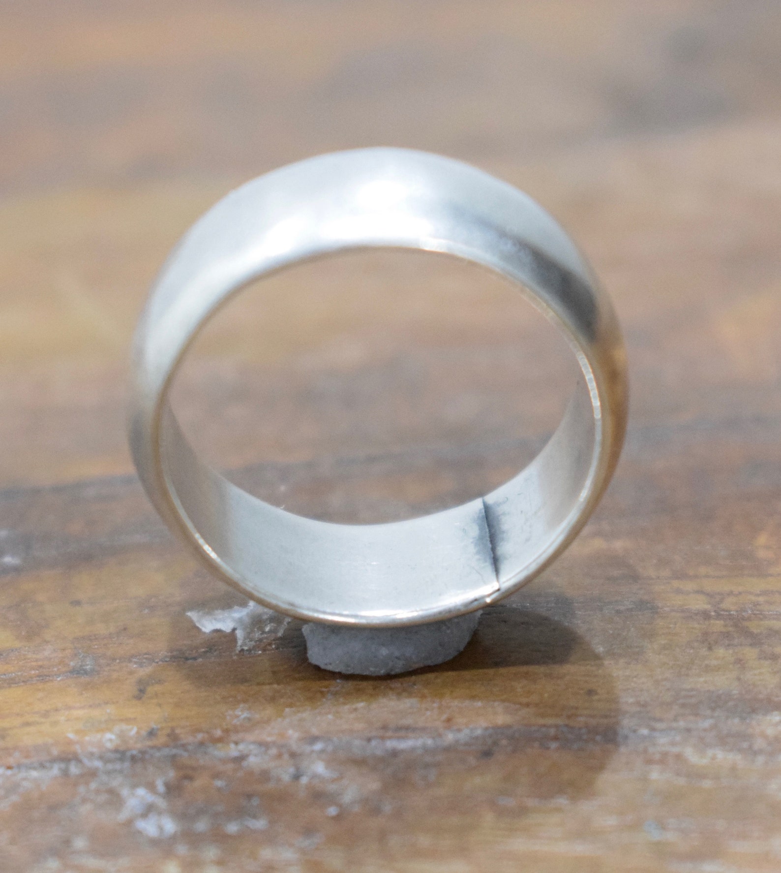 Ring Sterling Silver Cut Out Band Ring | Etsy