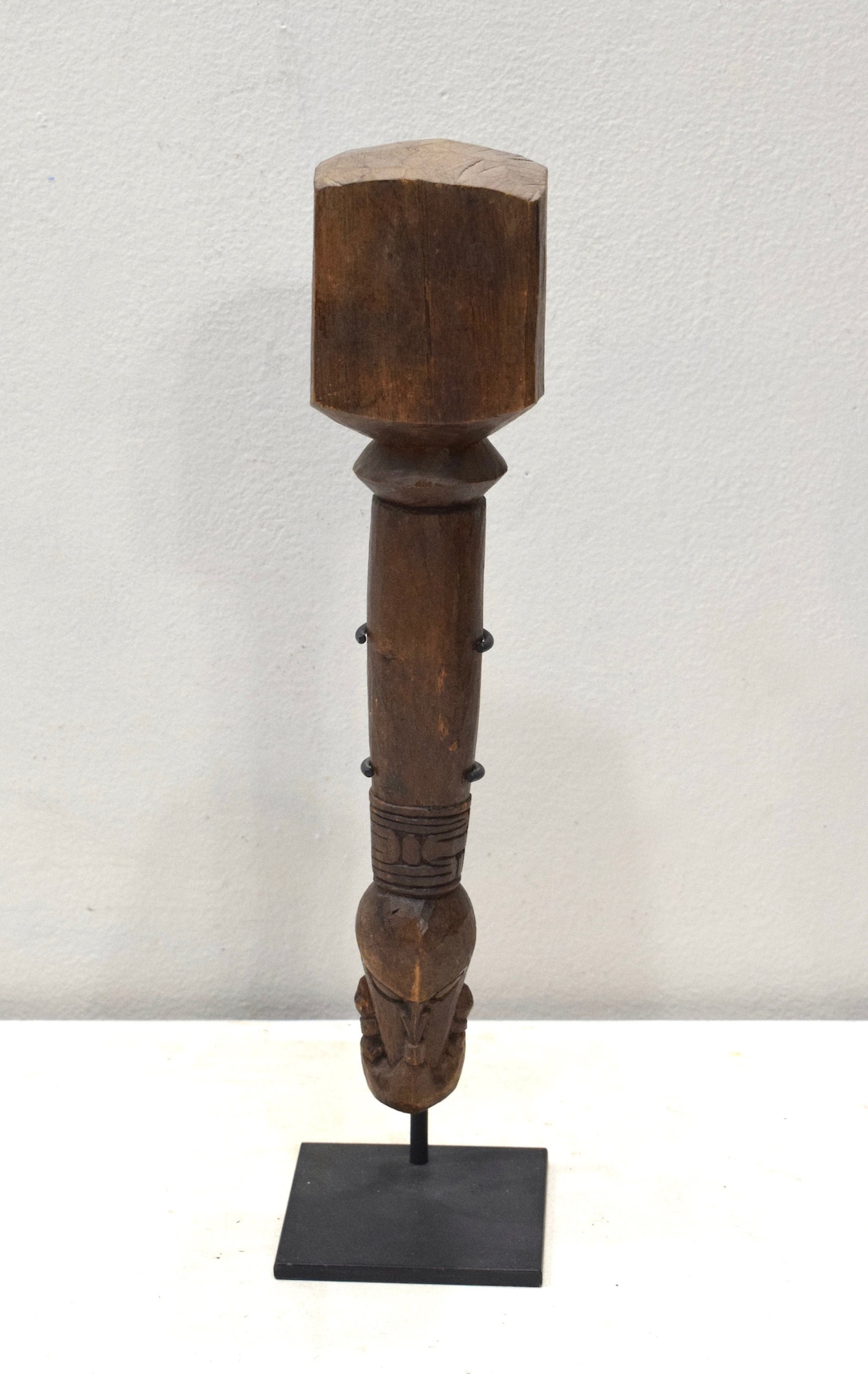 Papua New Guinea Wood Carved Tribal Hammer - Etsy