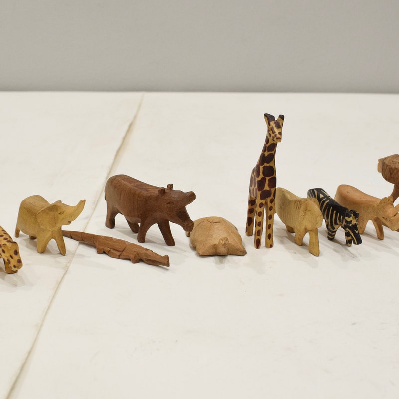 Wood Animals - Etsy