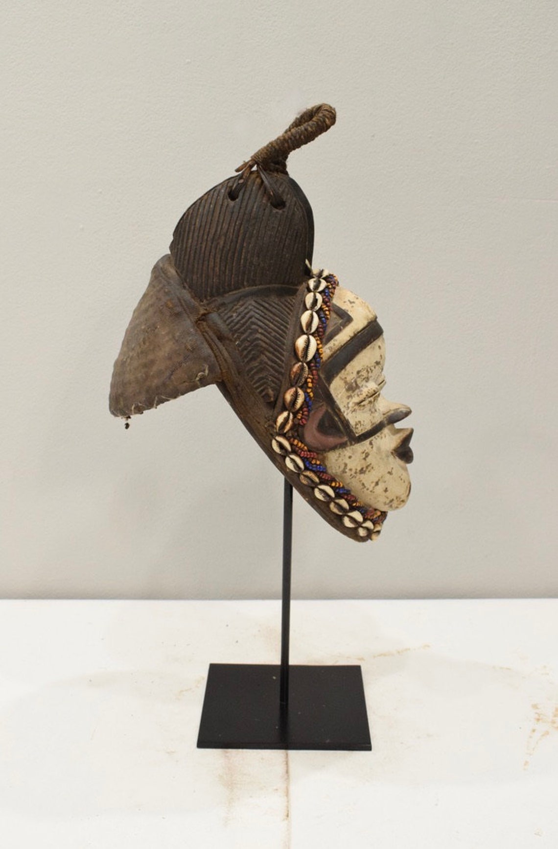 African Punu Tribe Female Mask Gabon - Etsy