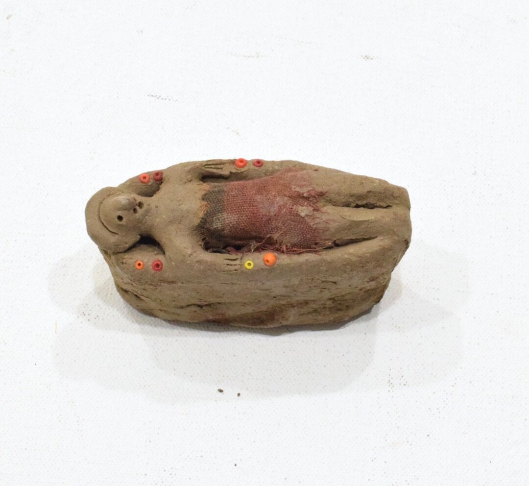 African Painted Clay Baby Jesus Manger Nativity Samburu Kenya - Etsy