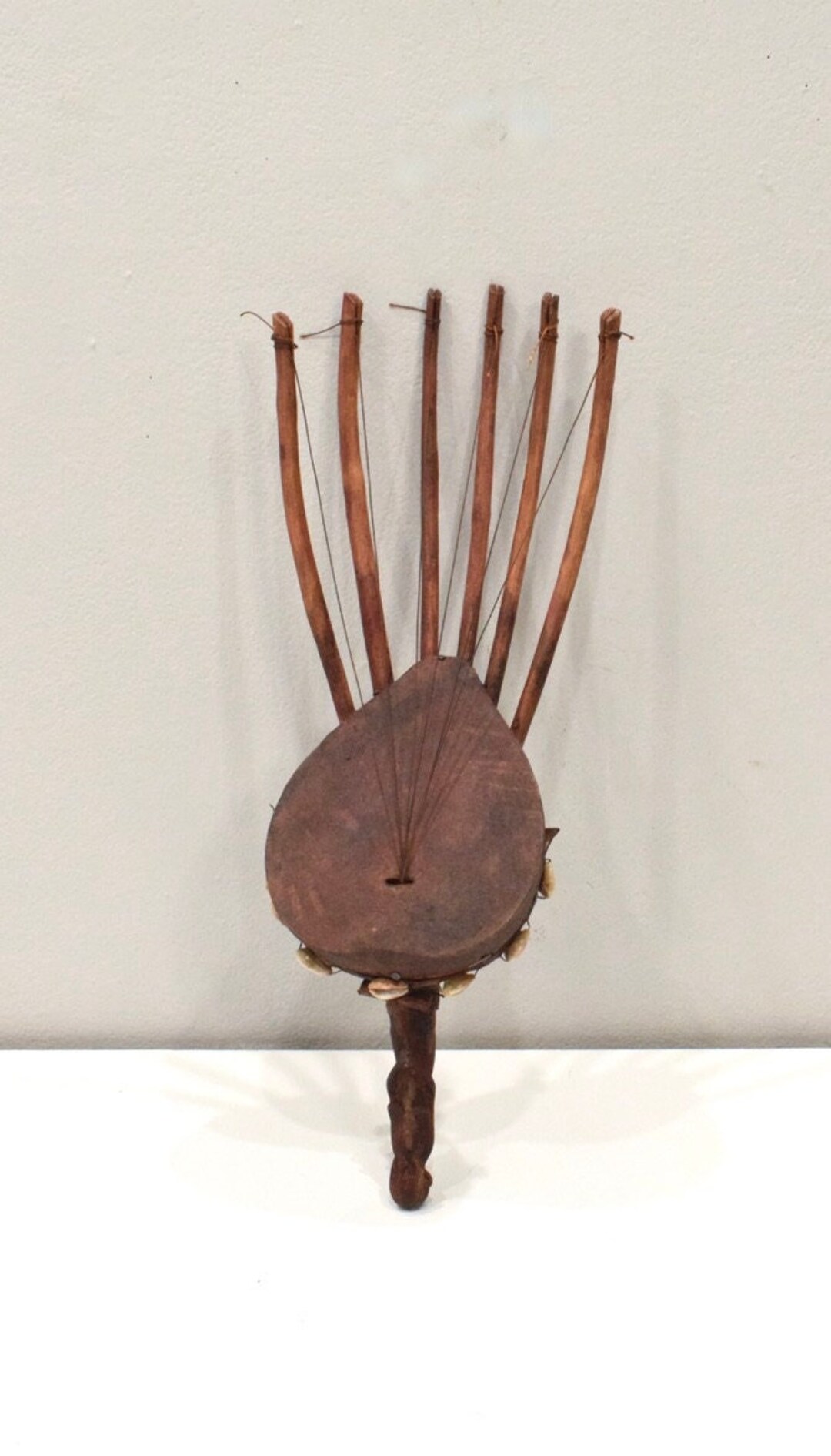 African Branch Guitar Kenya Gourd Cowrie Shell - Etsy