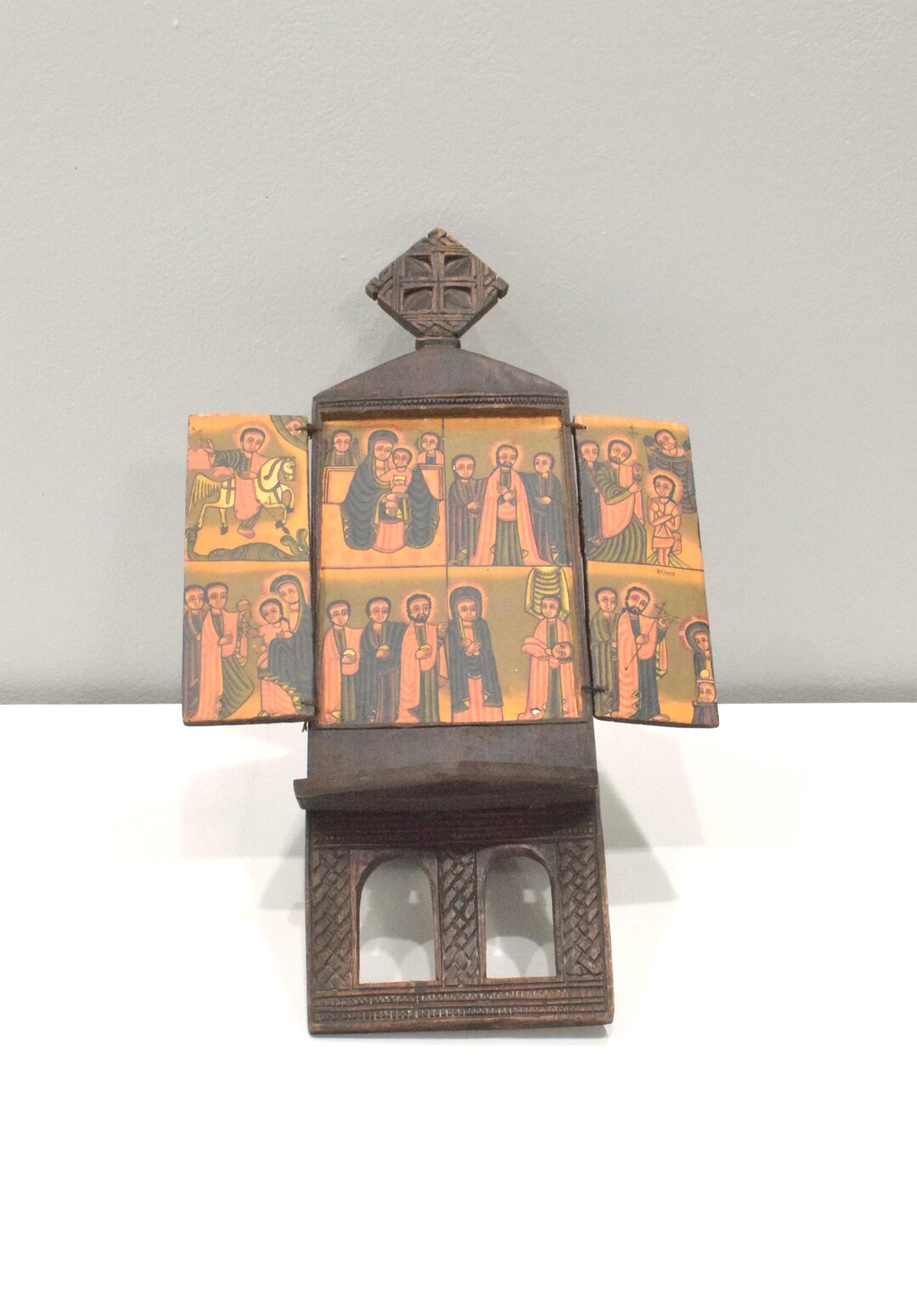 African Ethiopian Orthodox Wood Icon Bible Stand - Etsy