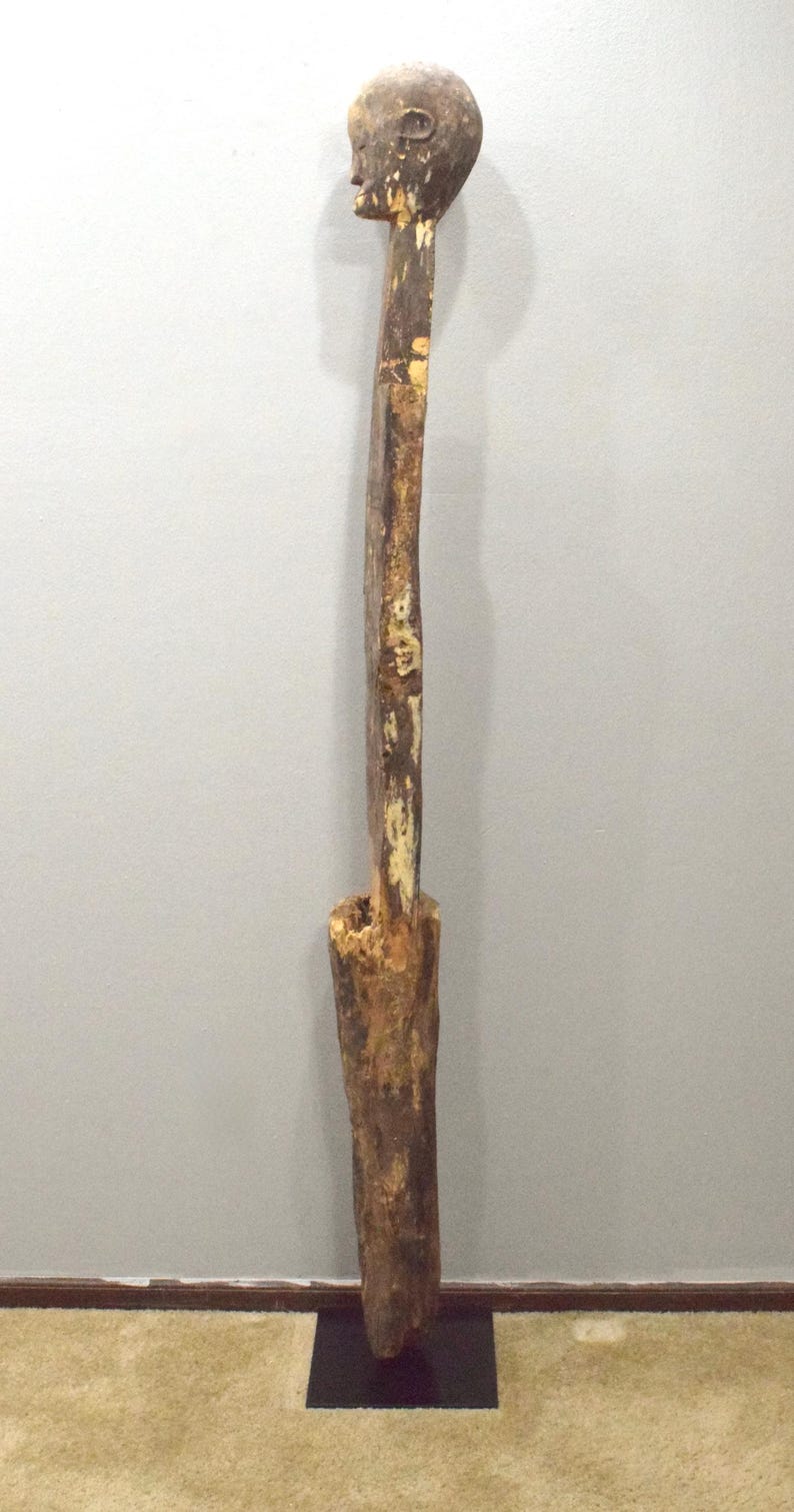 African Memorial Funeral Post Wood Giryama Kenya - Etsy