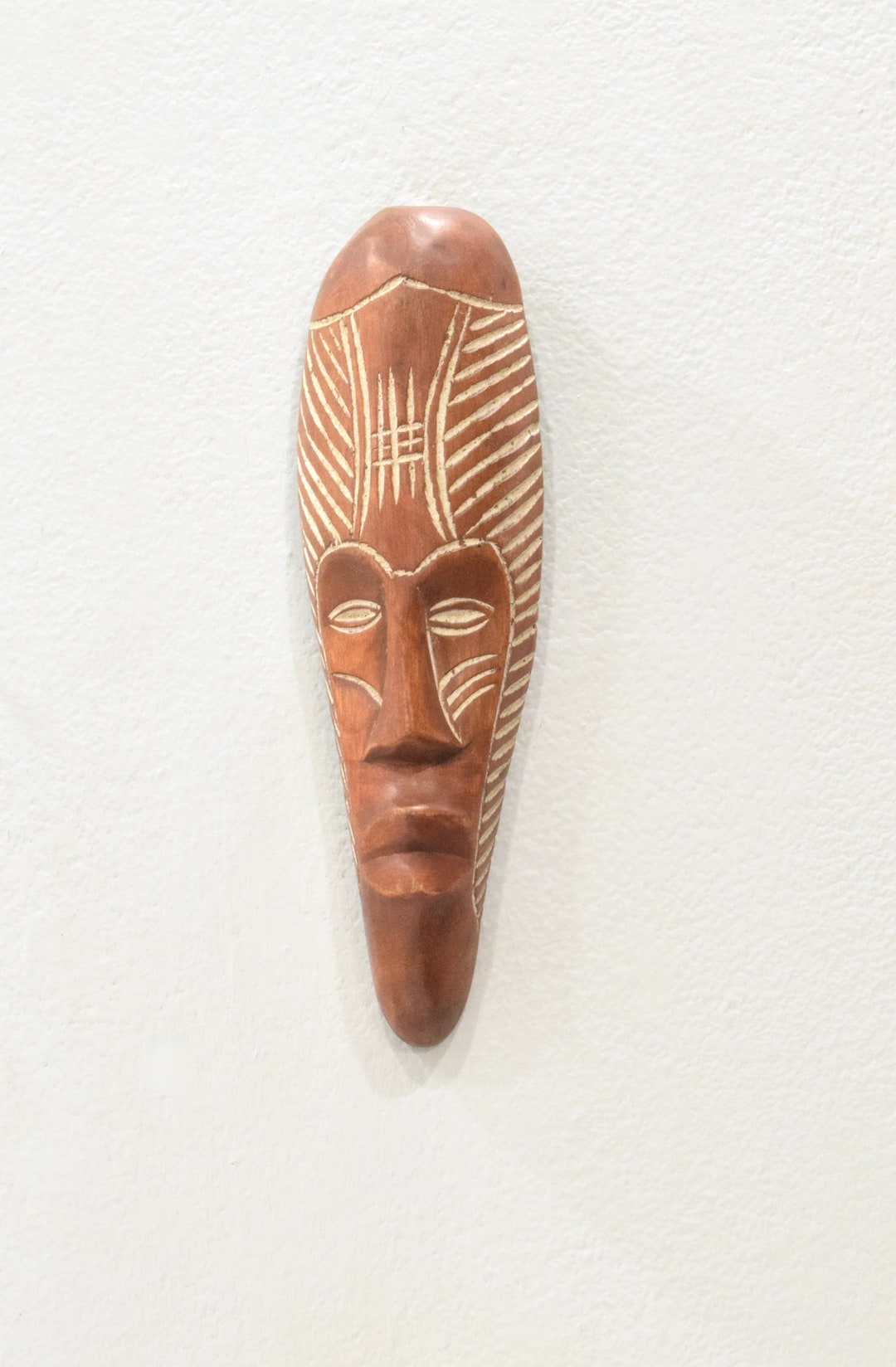 African Fang Tribe Passport Mask Gabon - Etsy