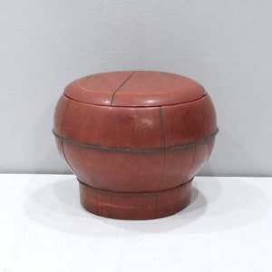 Chinese Antique Lacquer Food Box - Etsy
