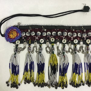 Belt Middle Eastern Beaded Kuchi Belly Dancing Belt - Etsy