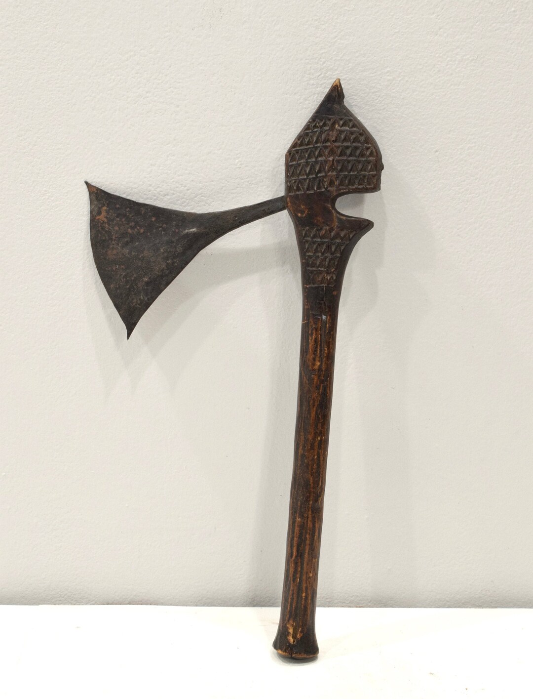 African Kuba Ceremonial Wood Axe - Etsy