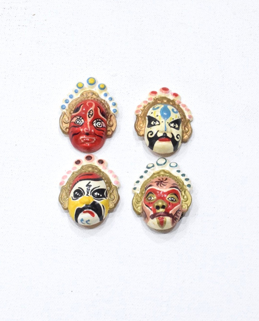 Chinese Theatrical Paper Finger Pupper Sets - Etsy