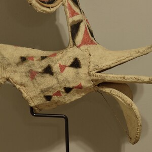 Papua New Guinea Bark Cloth Baining Fire Dance Mask - Etsy