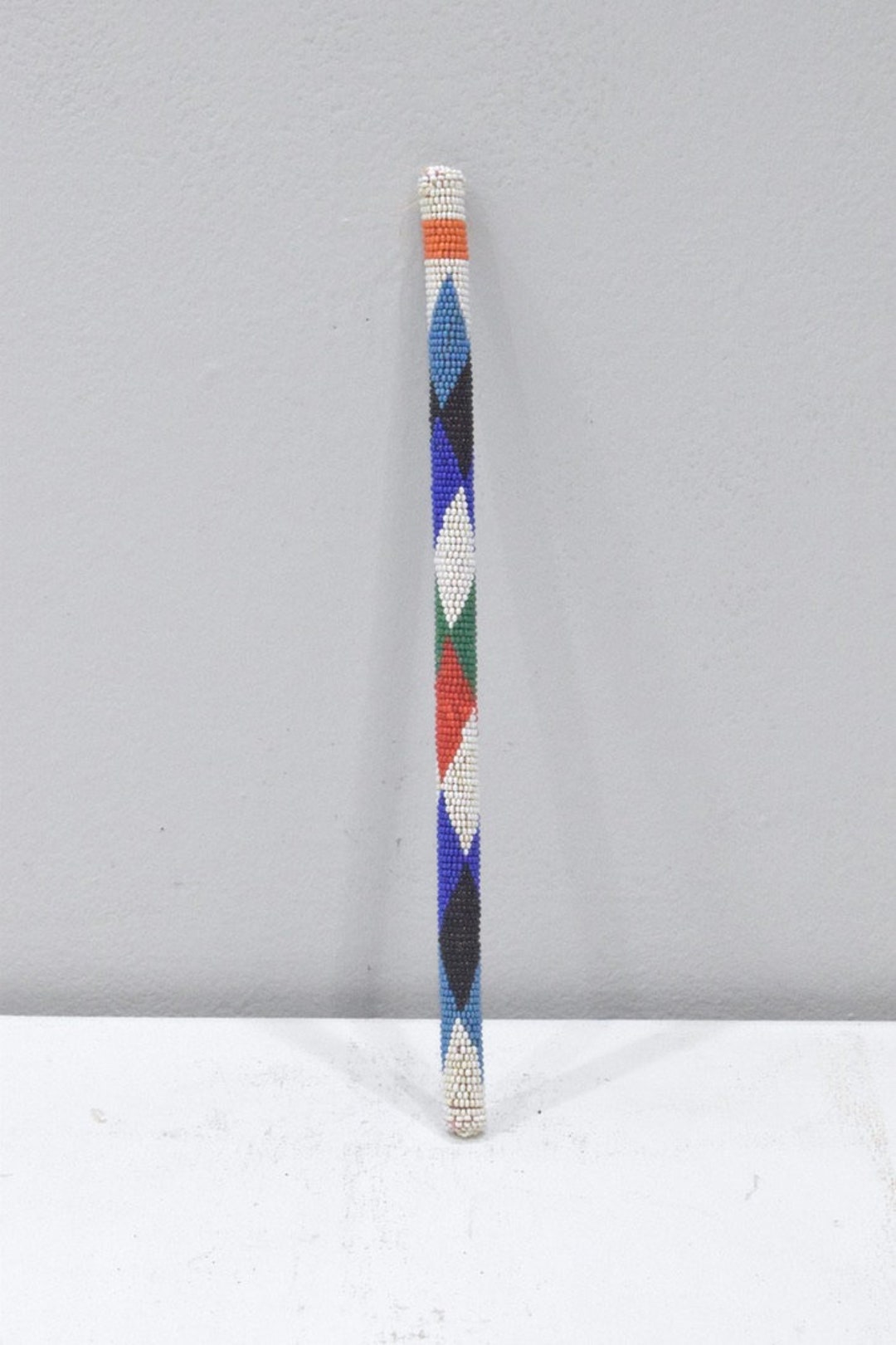 African Beaded Zulu Dance Wand - Etsy